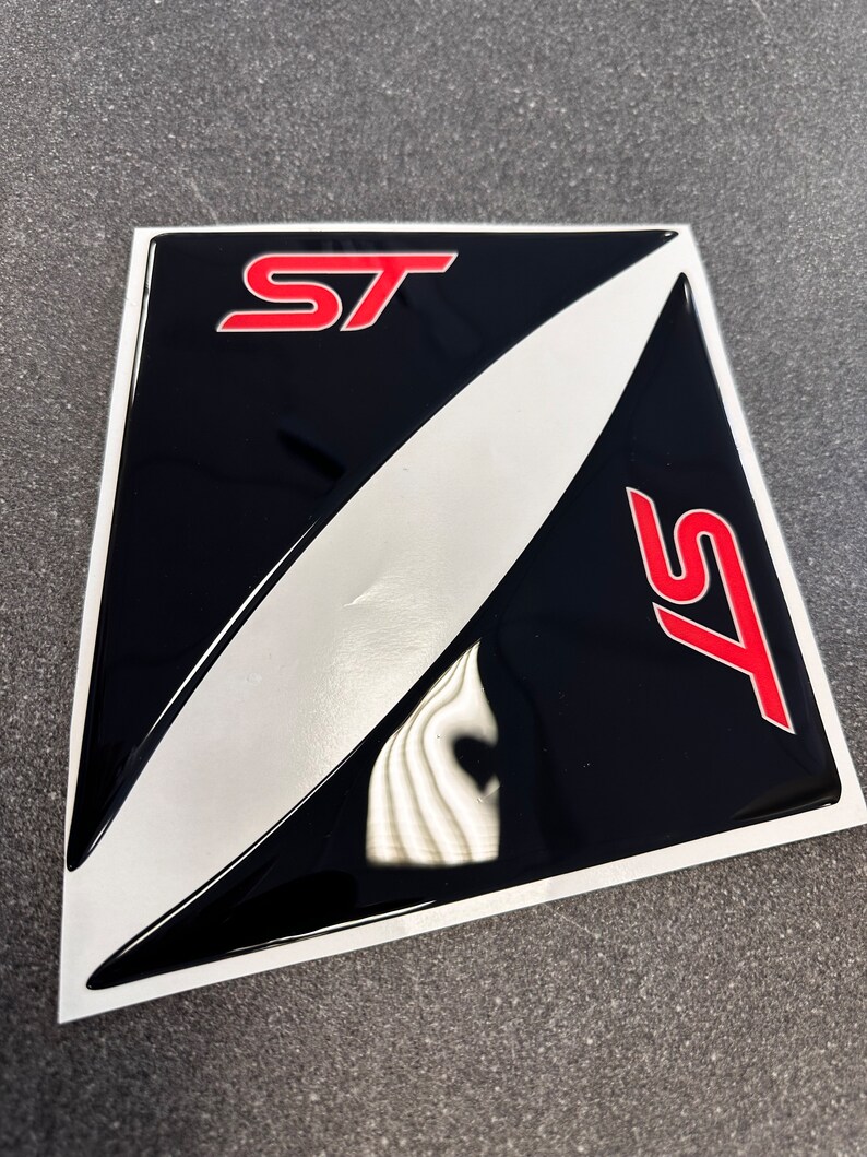 2x Ford Focus MK4 3D Sidewings Fender Emblems ST - Etsy