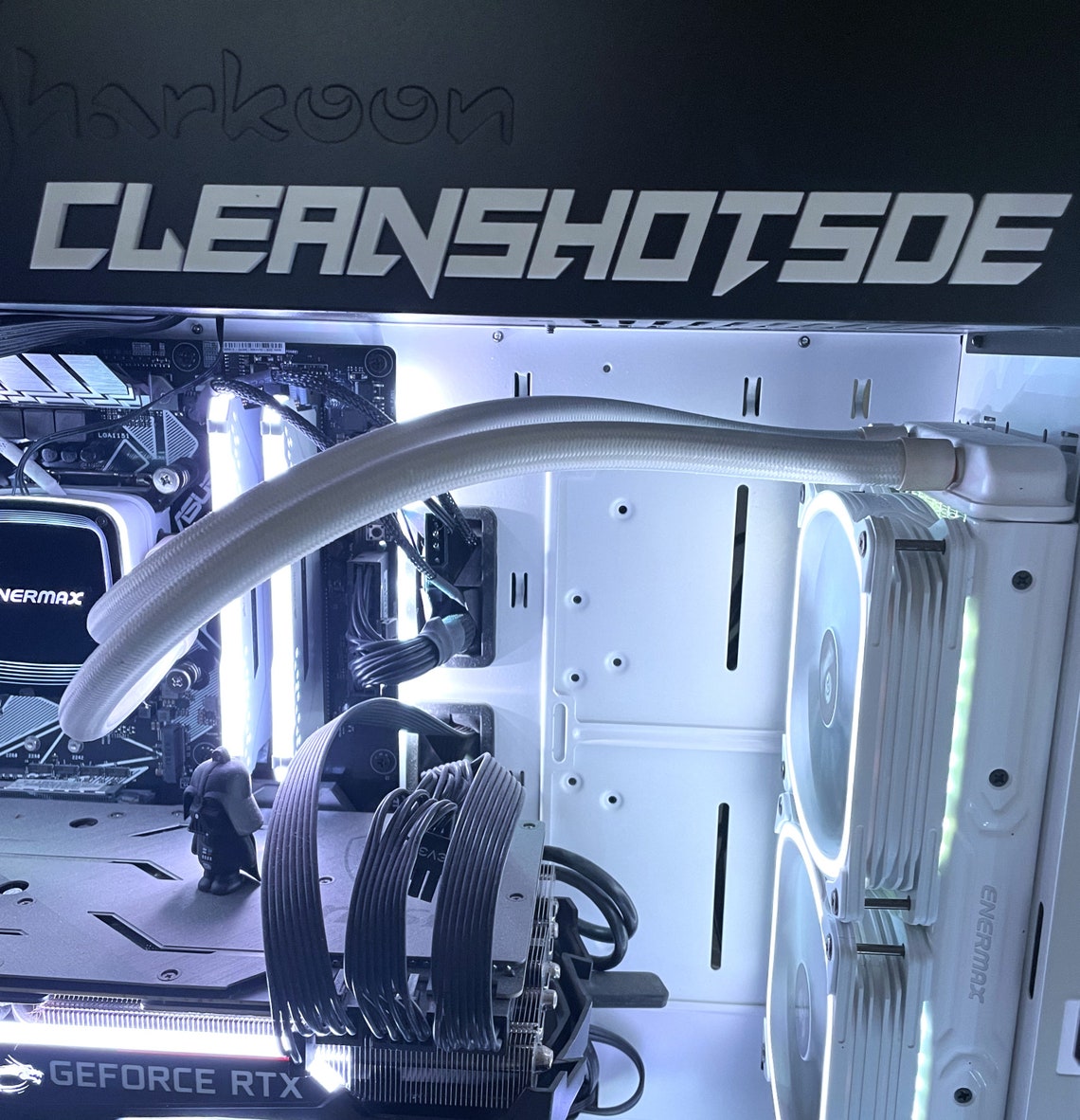 3D Acrylic Fonts Case Modding PC Case Twitch Gamer Tag Names Gaming PC ...