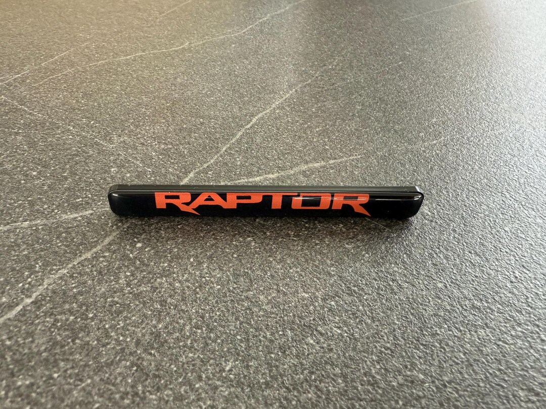 Ford Raptor 3D Emblems Including Black Ford Performance 3D Emblems ...