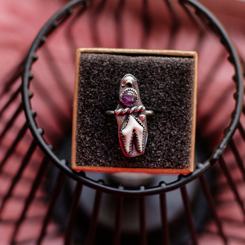 Tooth Ring - Etsy