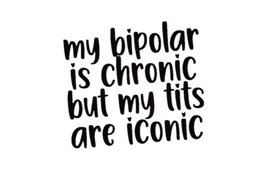 Bipolar Vinyl Decal - Etsy