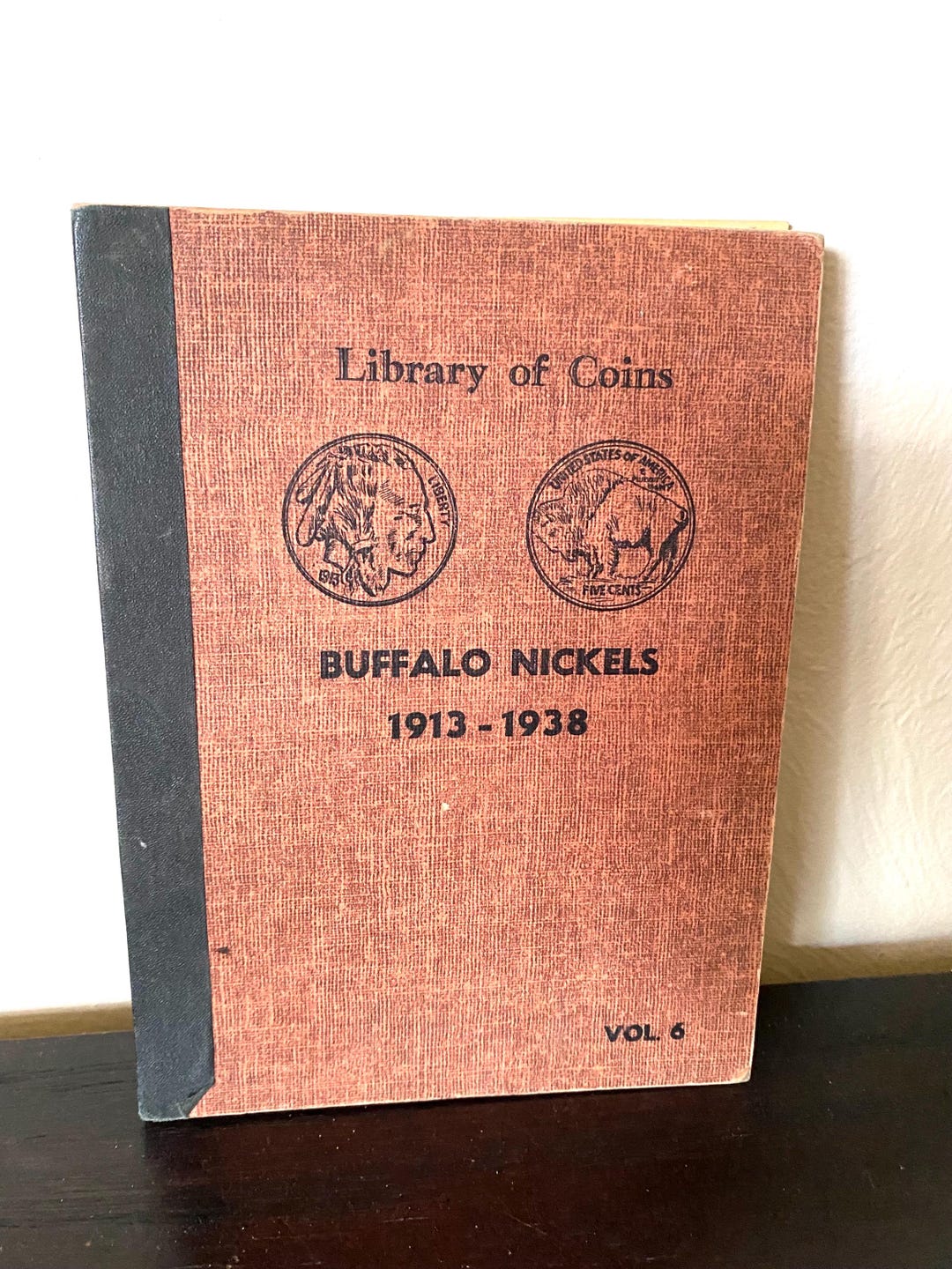 Buffalo Nickle Coin Collection Portfolio/book. “library of Coin” Volume ...