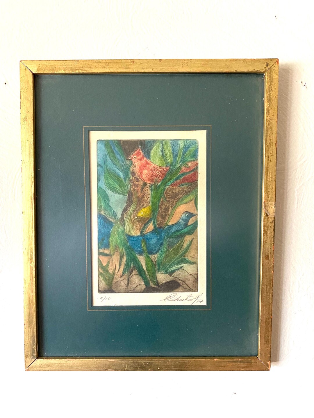 Original, Signed Artwork by Celia Cherter- Mexican Artist. Beautiful ...