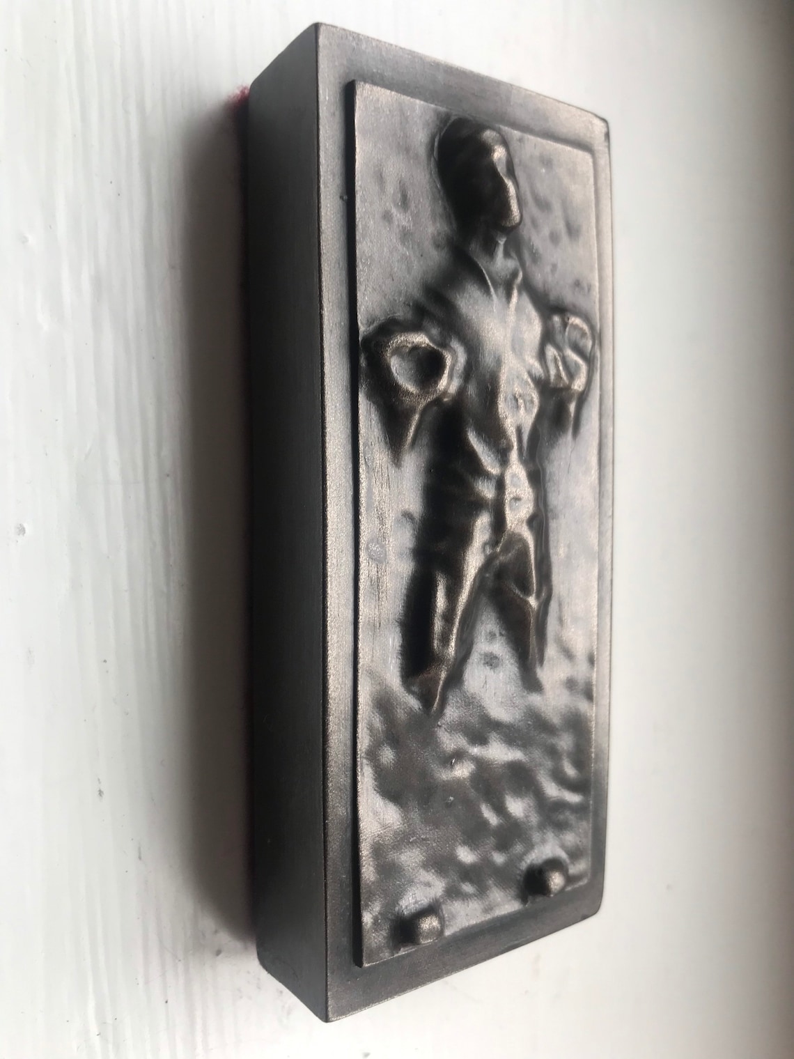 Star Wars Han Solo Frozen in Carbonite Cold Cast Bronze - Etsy