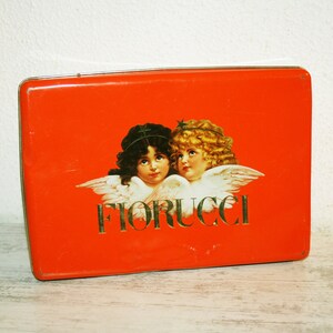 RARE!! Vintage Orange Fiorucci Tin - Collectible Tin - Original Vintage ...