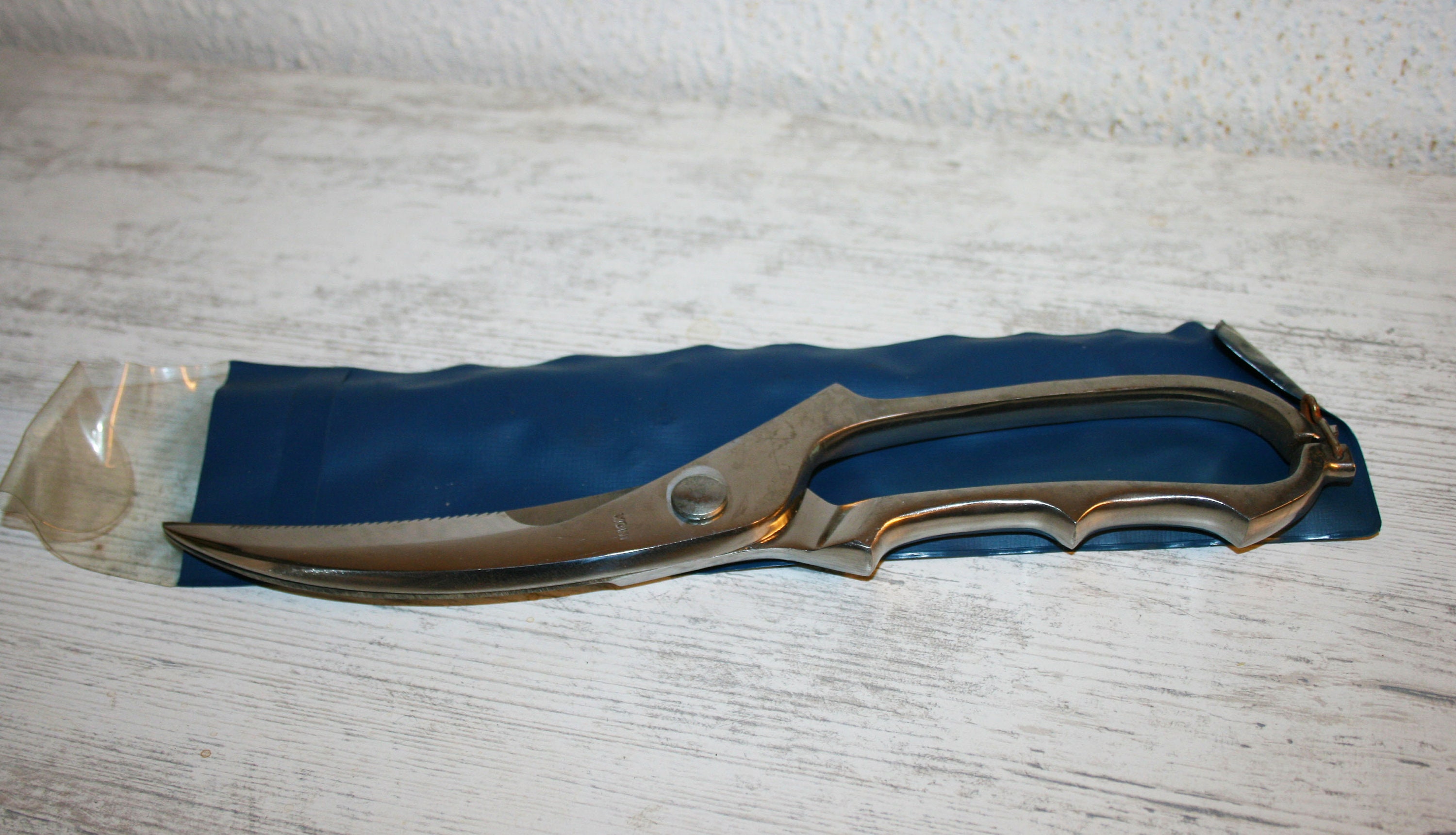 Vintage Italian Poultry Scissors, Heavy Chicken Scissors, Kitchen ...