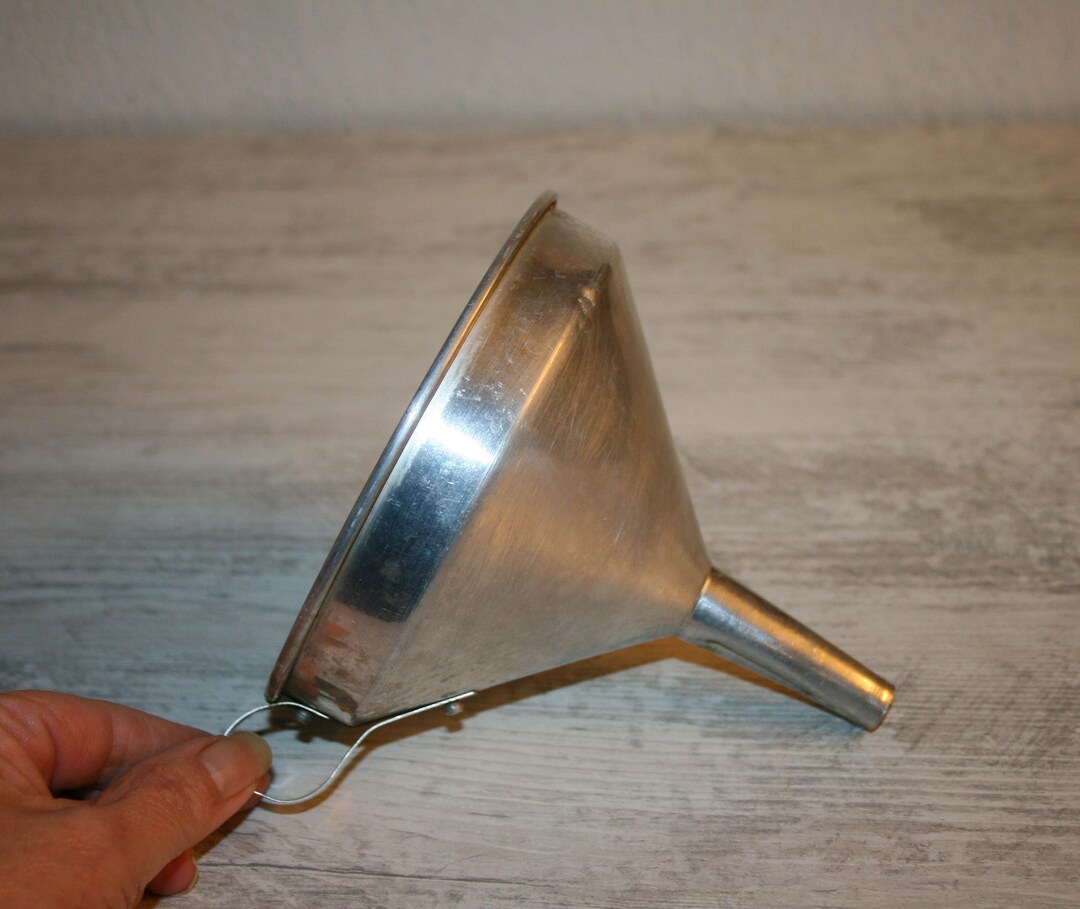 Old Aluminum Funnel / Kitchen Stove Pots / Gift for Her / Bon Chef ...