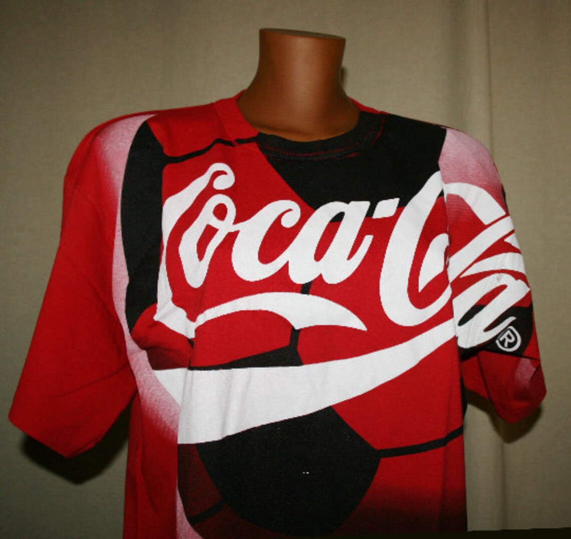 RARE Vintage coca Cola Shirt XL Size/short Sleeve - Etsy