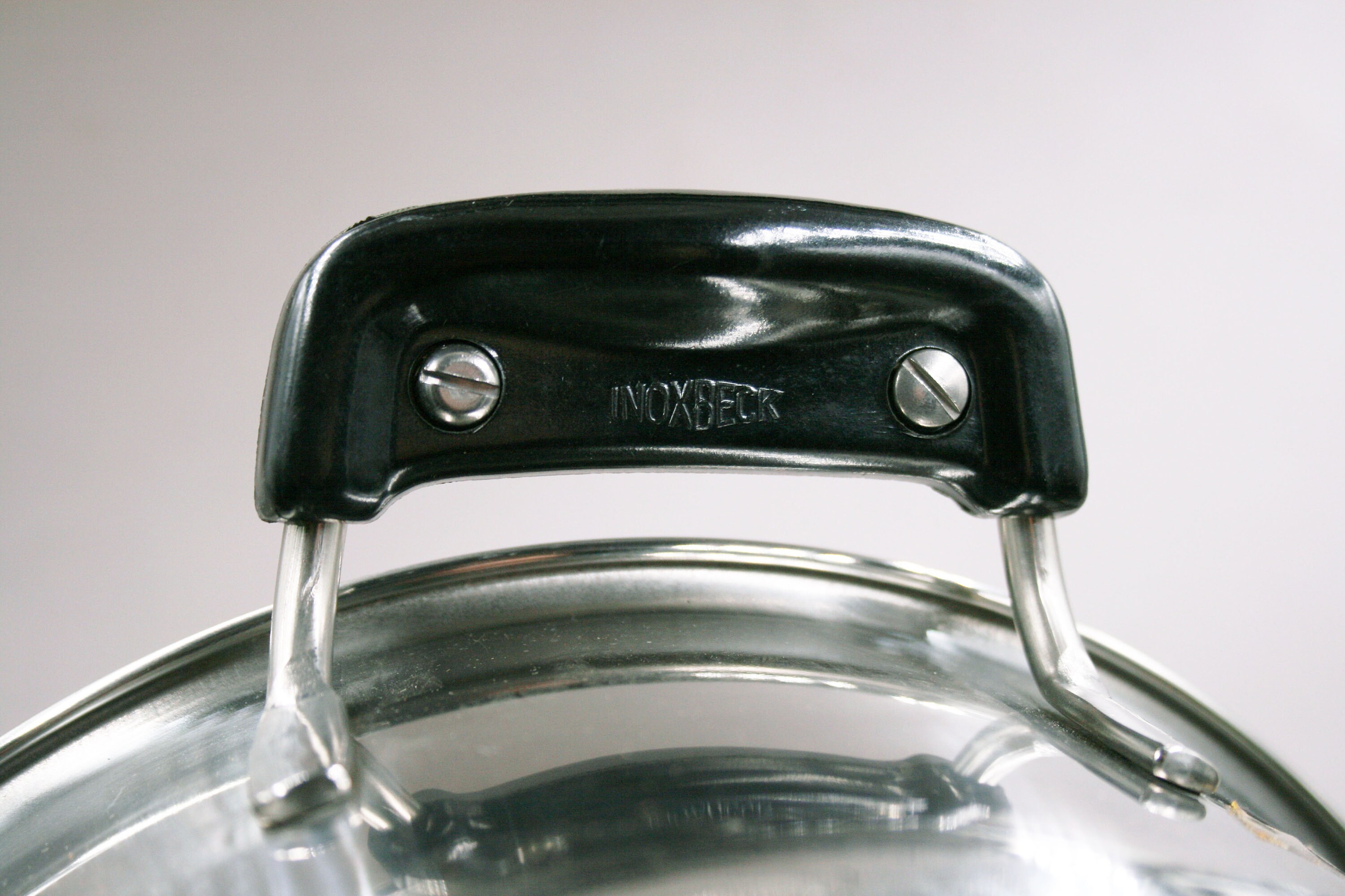 SUPER Inox Round Pot With Lid / Stainless Pan / Bake Ware / Kitchen Top ...