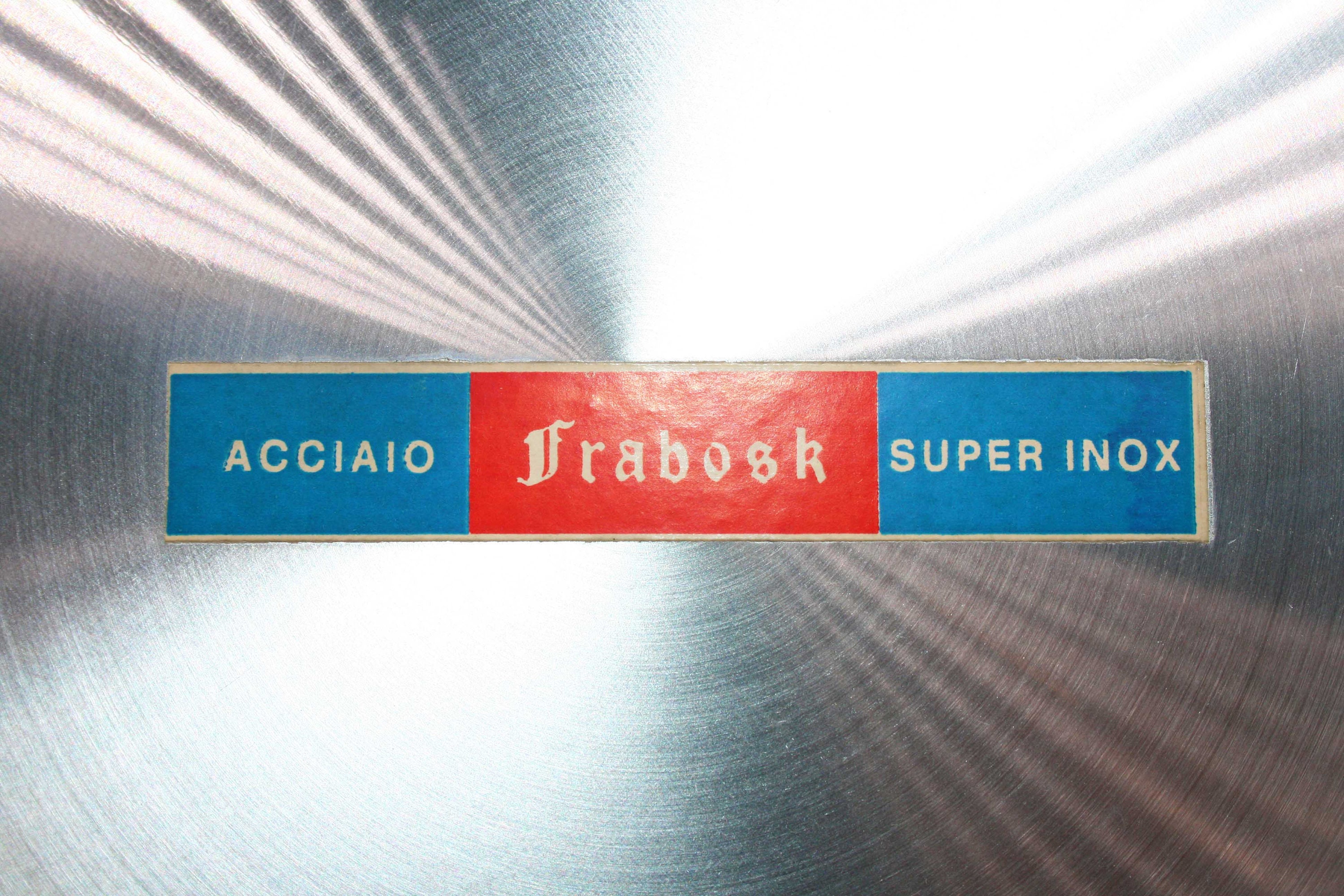 Italian Vintage SUPER INOX Pans / Stainless Pan / Bake Ware / Kitchen ...