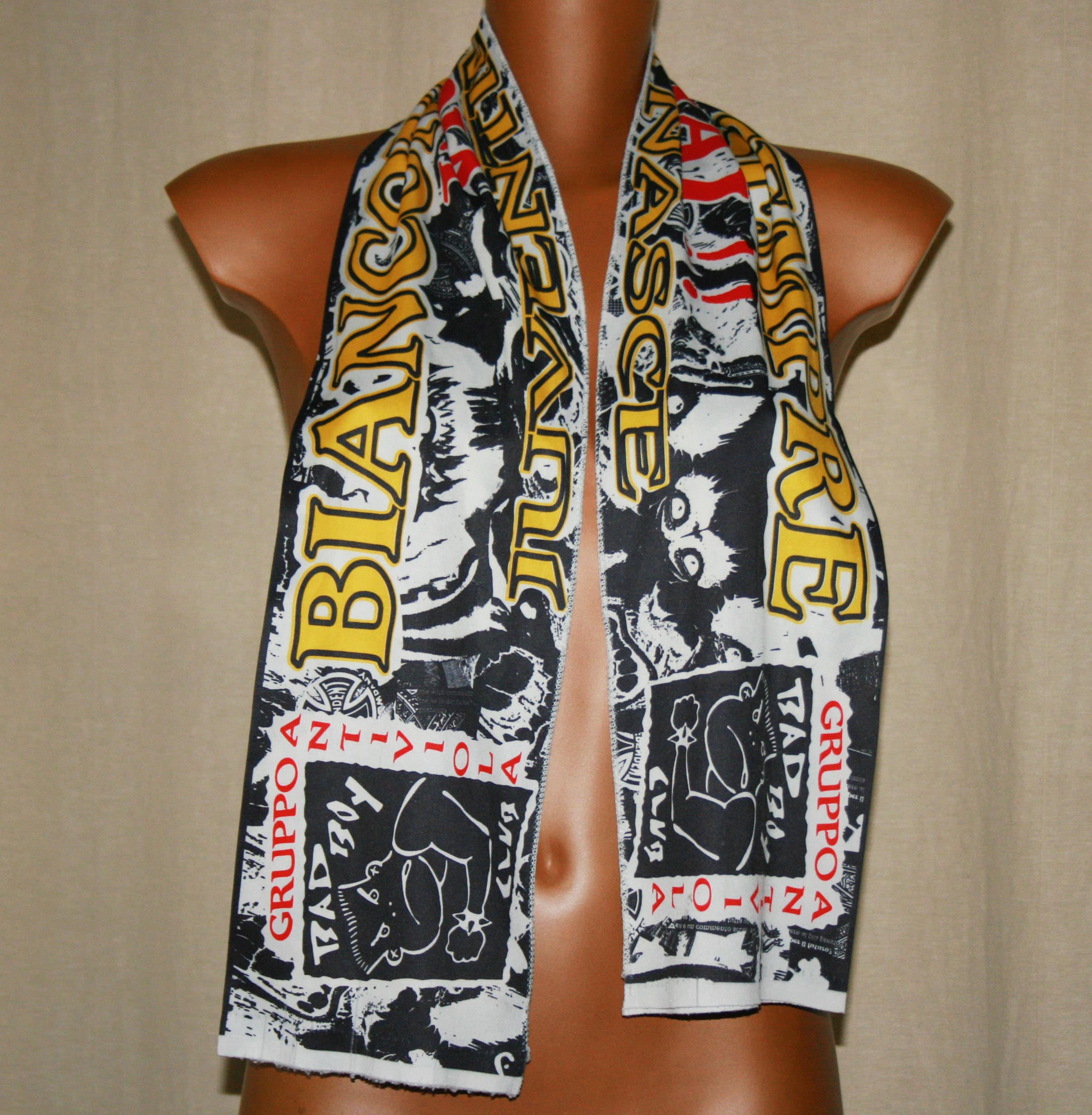 Unisex Ultras Football Team Scarf Bad Boy Club SOCCER SCARF - Etsy
