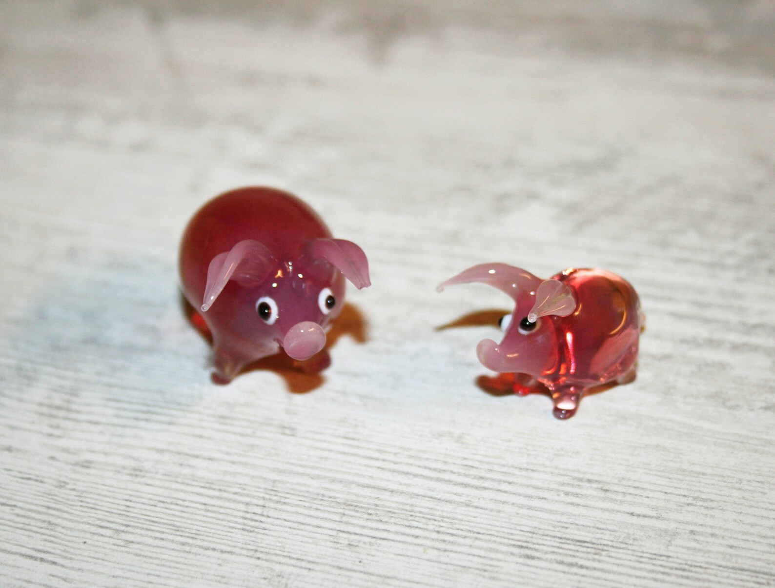 Piglets, Glass Figurines, Lucky Animals, Murano Glass, Blown Glass ...