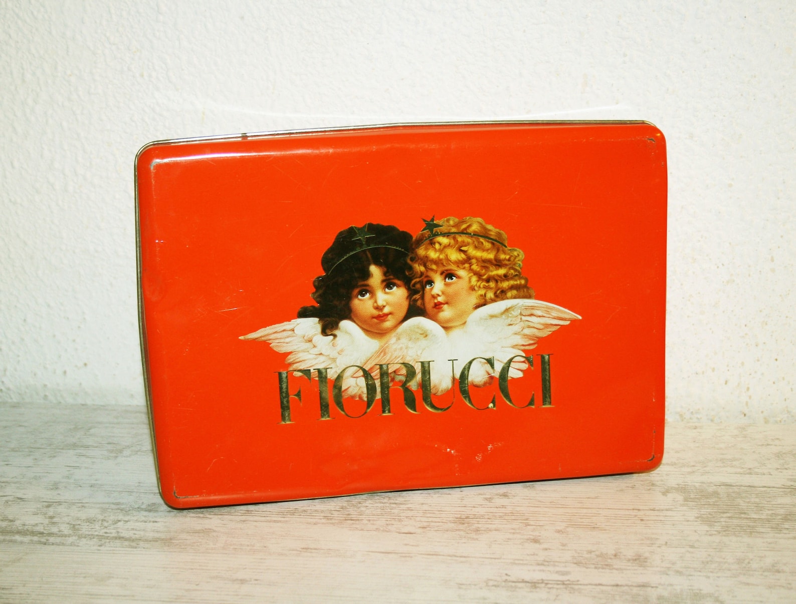 RARE!! Vintage Orange Fiorucci Tin - Collectible Tin - Original Vintage ...