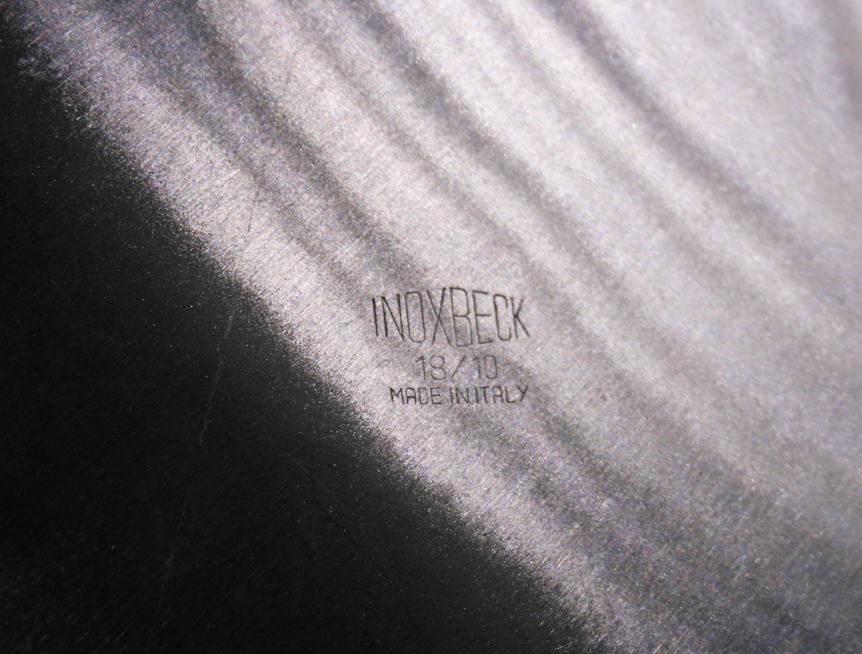 SUPER Inox Round Pot With Lid / Stainless Pan / Bake Ware / Kitchen Top ...