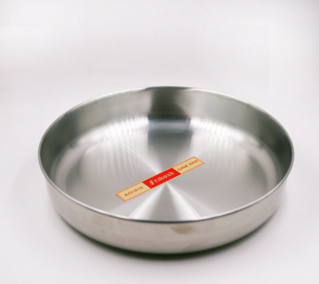 Italian Vintage SUPER INOX Pans / Stainless Pan / Bake Ware / Kitchen ...