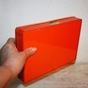 RARE!! Vintage Orange Fiorucci Tin - Collectible Tin - Original Vintage ...