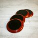 4 Vintage Collectible Coasters Made in Italy - Retro Design - Kitchen ...