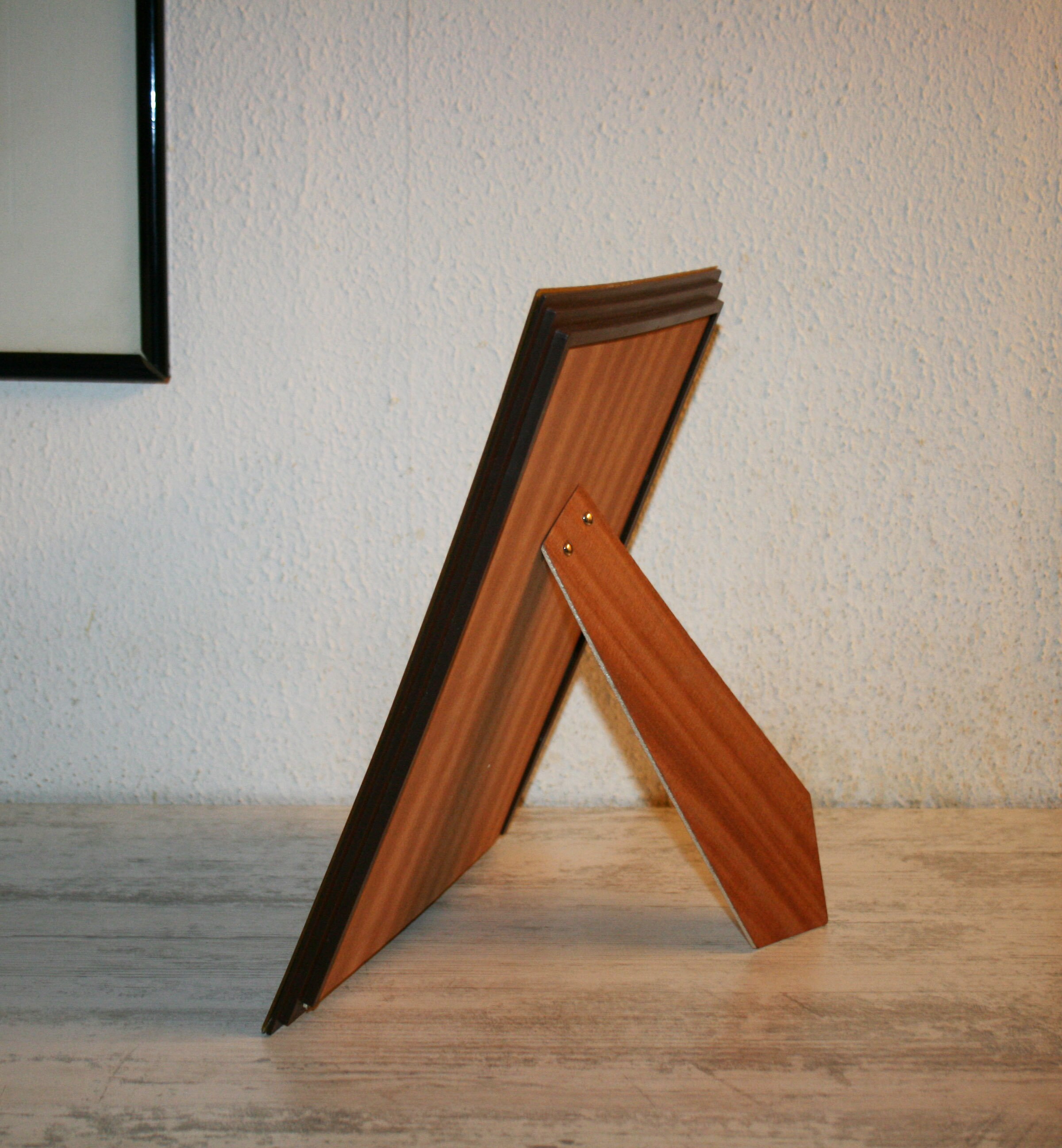 Table Photo Frame, Rectangular Shape, Bakelite, Wooden Pattern ...