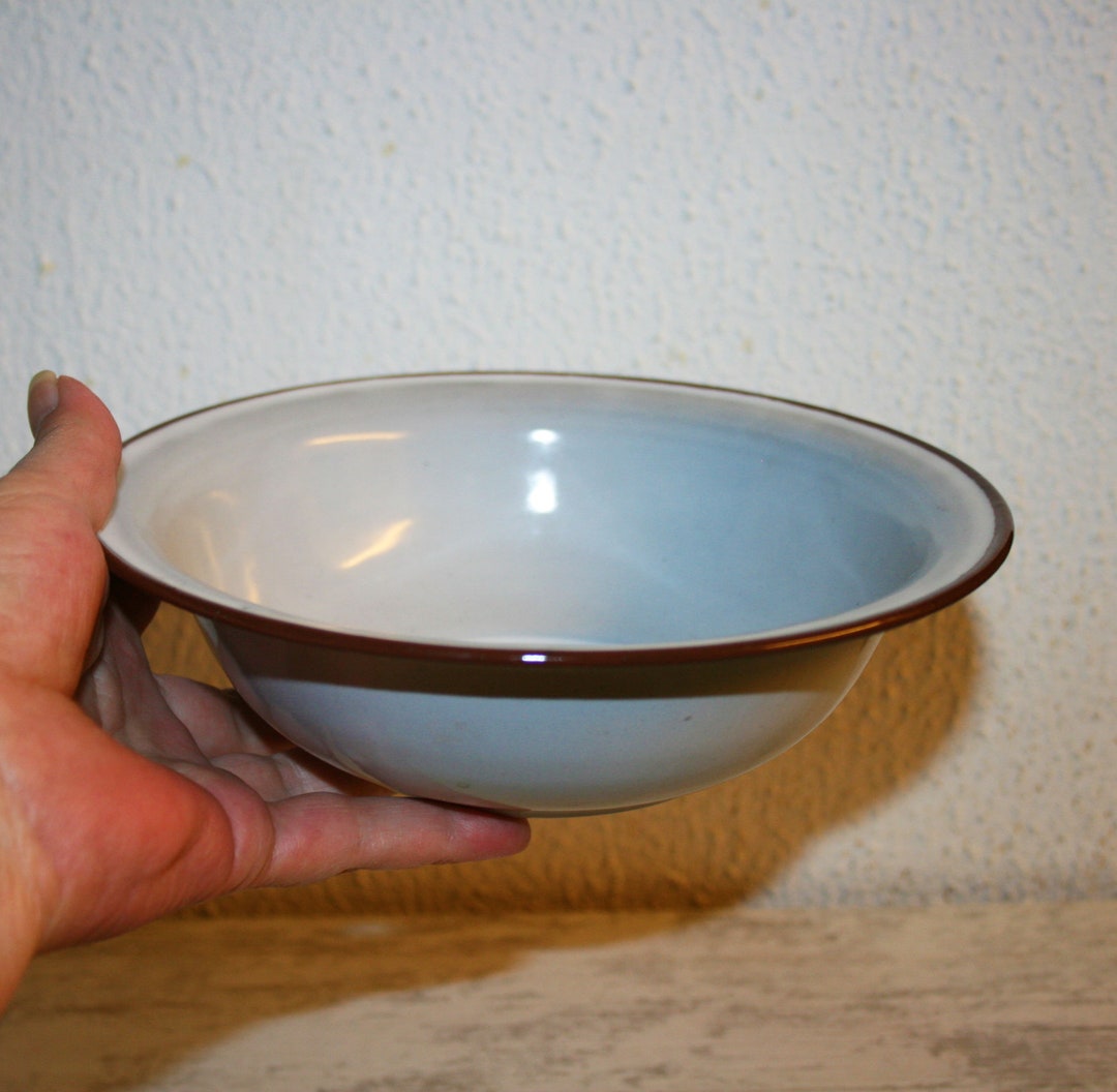 Gray Color Enamel Basin- Italian Kitchen - Garden Planter - Wash Basin ...