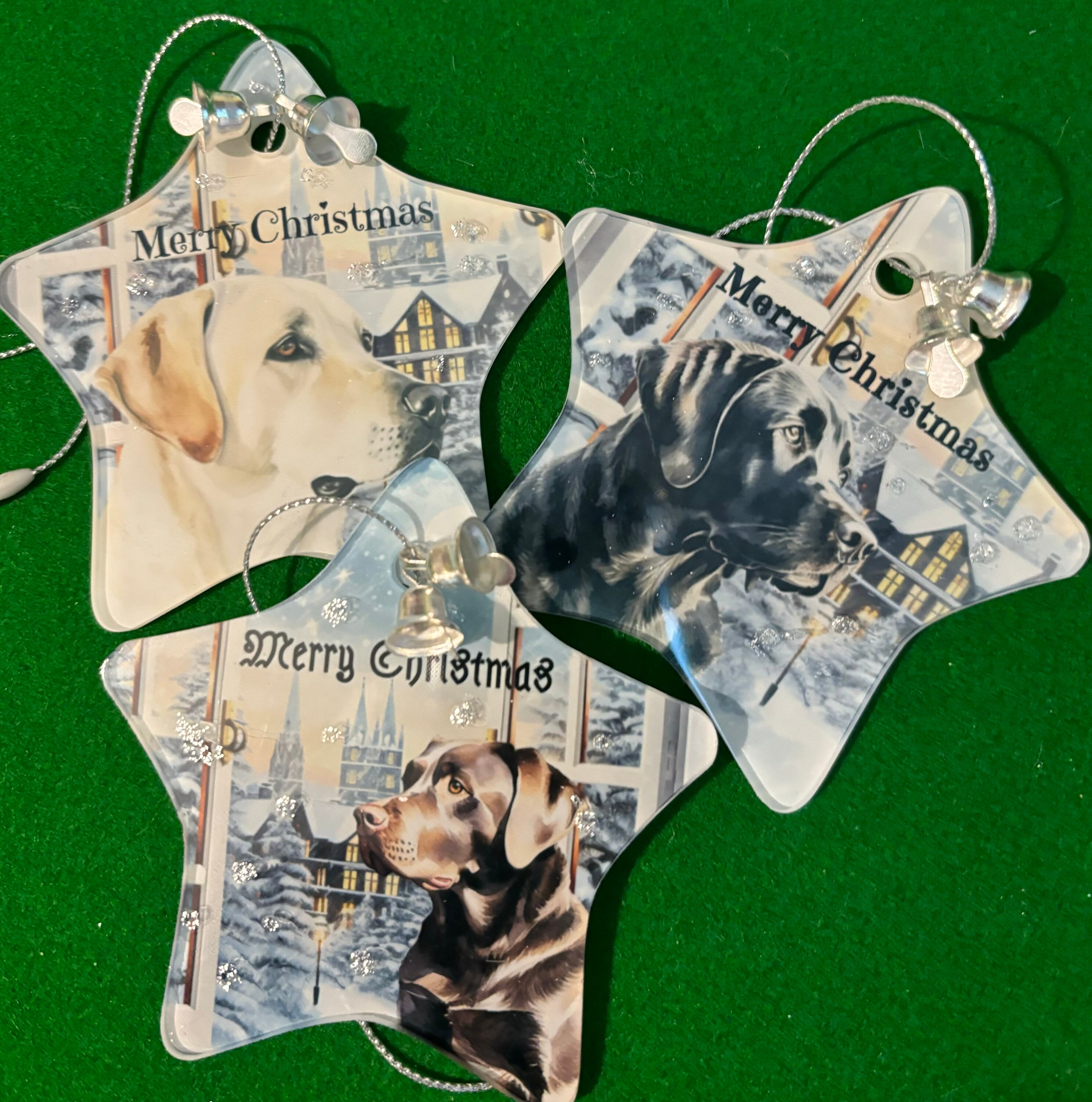 Christmas Tree Star Shaped Ornament - Etsy