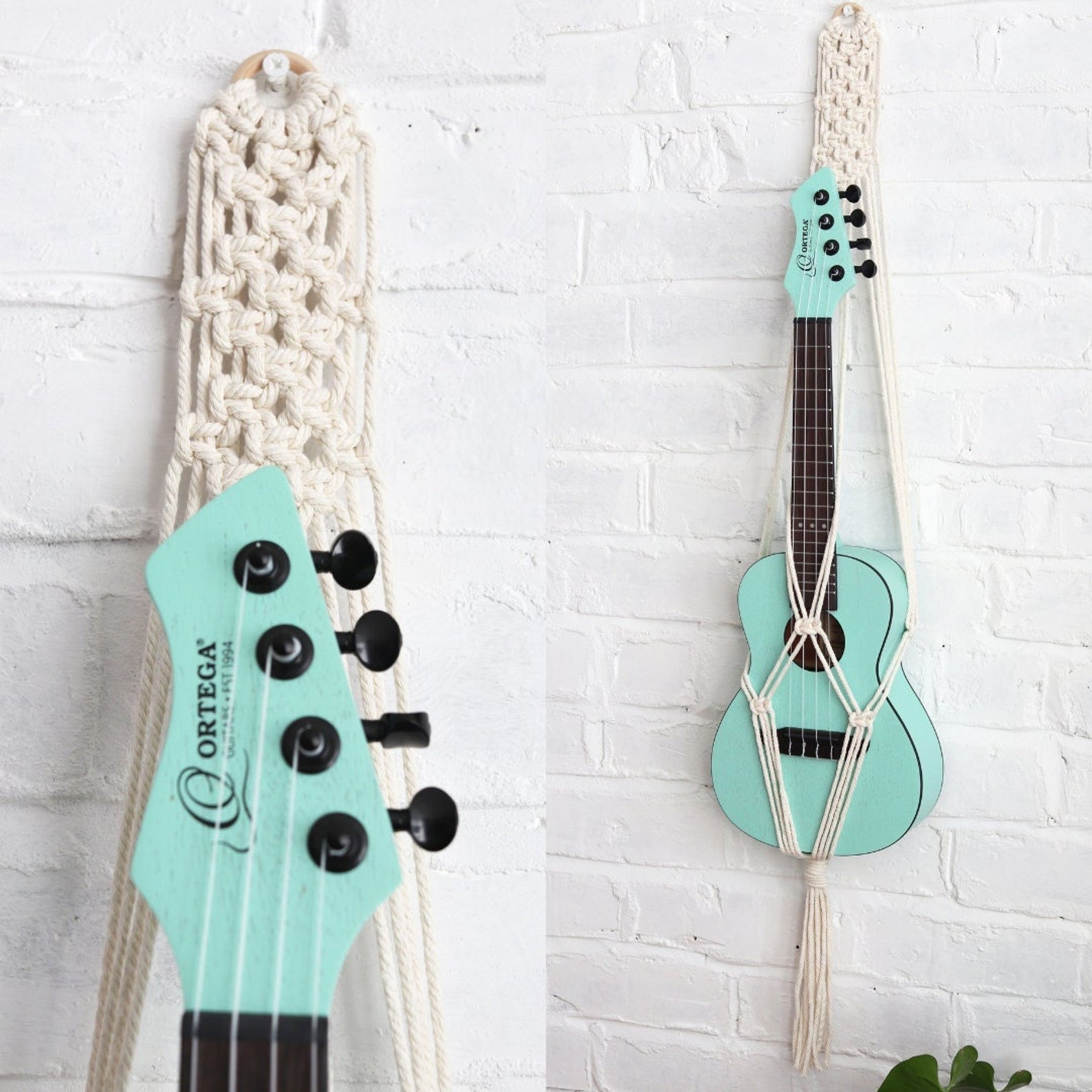 Macrame Ukulele Wall Hanger Ukulele Stand Guitar Wall Decor - Etsy