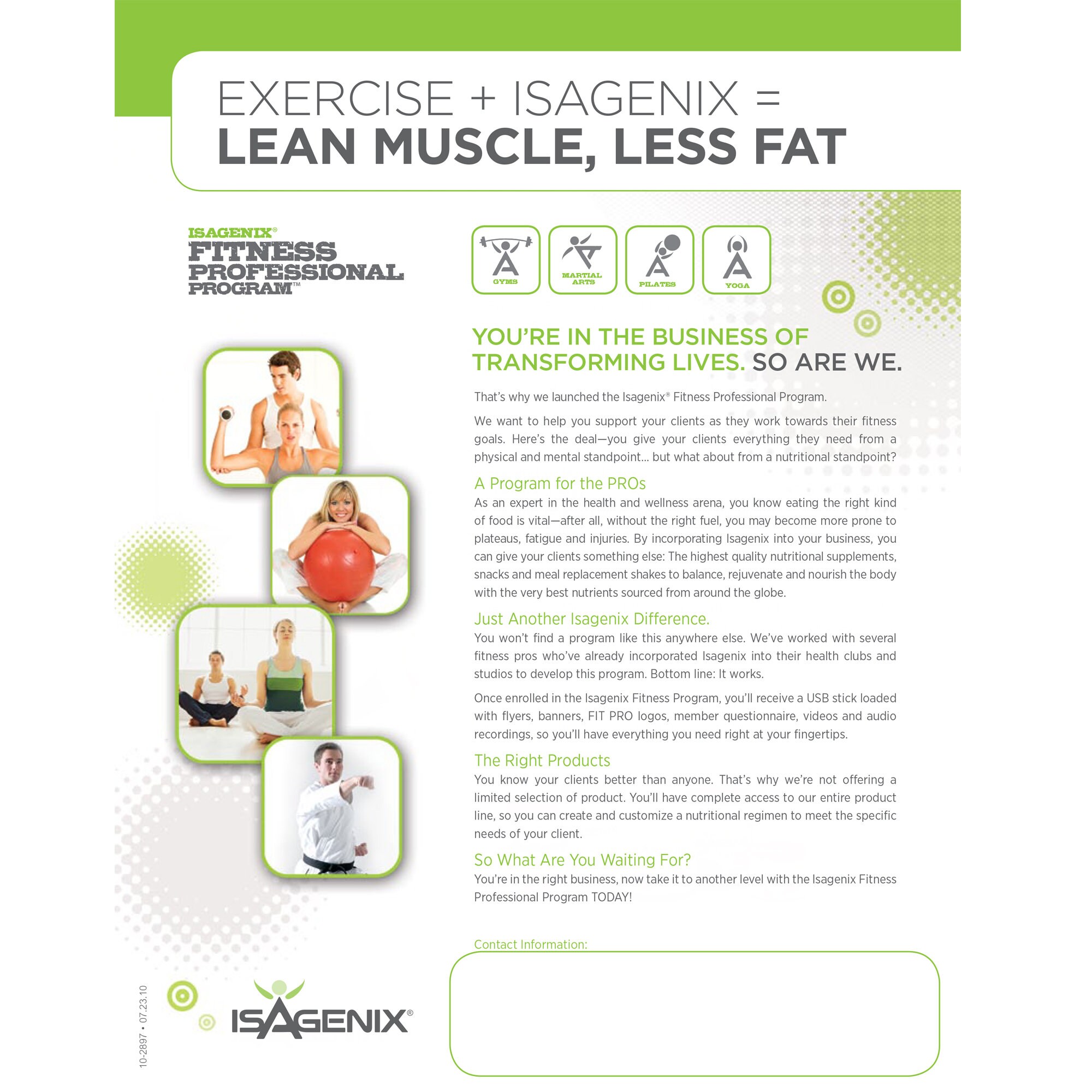 Isagenix Fitness Professional Logo