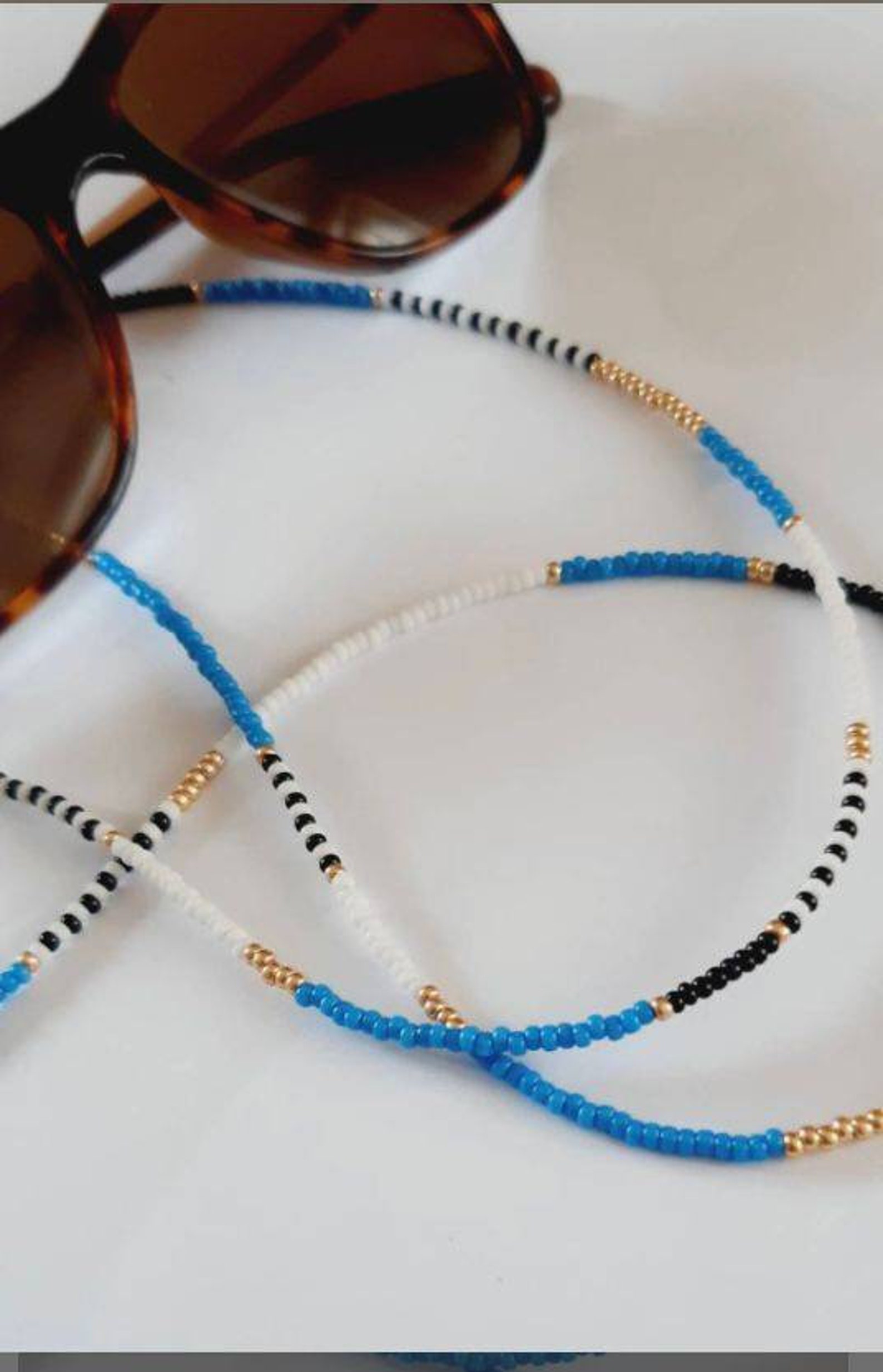 Glasses Chain Seed Bead Sunglasses Chain Mask Chain Beaded - Etsy UK