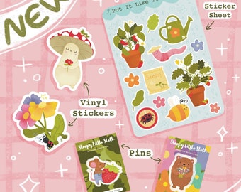 Pick Me up Stickers - Etsy