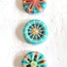 Handmade Dorset Style Thread Buttons, Needle Woven Buttons, Hand Woven ...