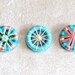 Handmade Dorset Style Thread Buttons, Needle Woven Buttons, Hand Woven ...