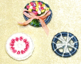Handmade Dorset Style Thread Buttons, Needle Woven Buttons, Hand Woven ...