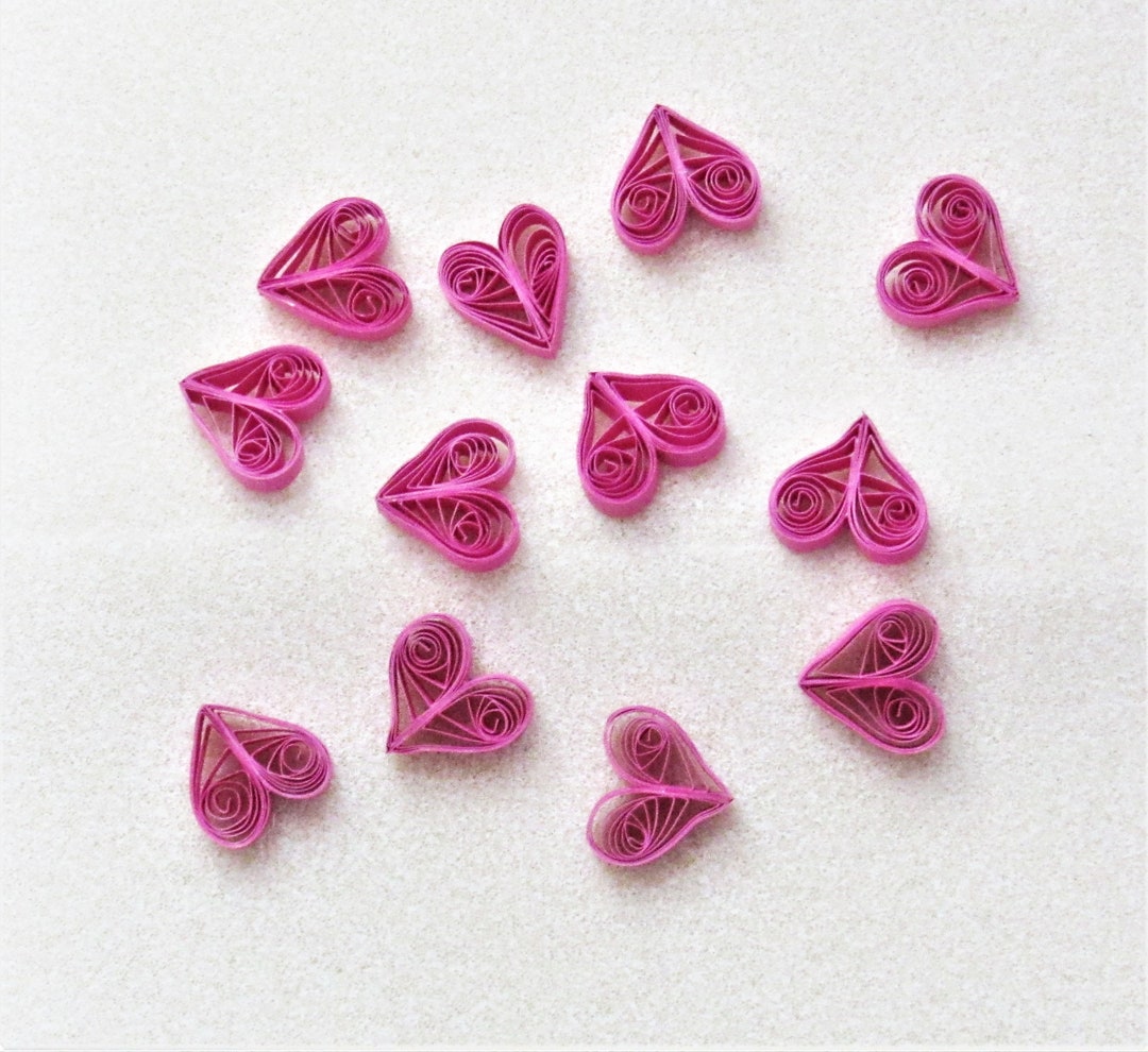 Quilled Hearts, Table Decorations, Party Decorations, Paper Decorations ...