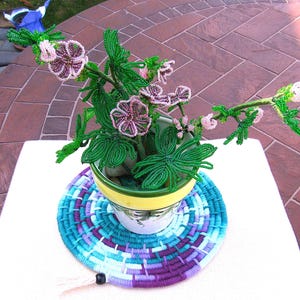 Hand Woven Rope Trivet, Yarn Rope Trivet, Oval Trivet, Large Hot Pad ...