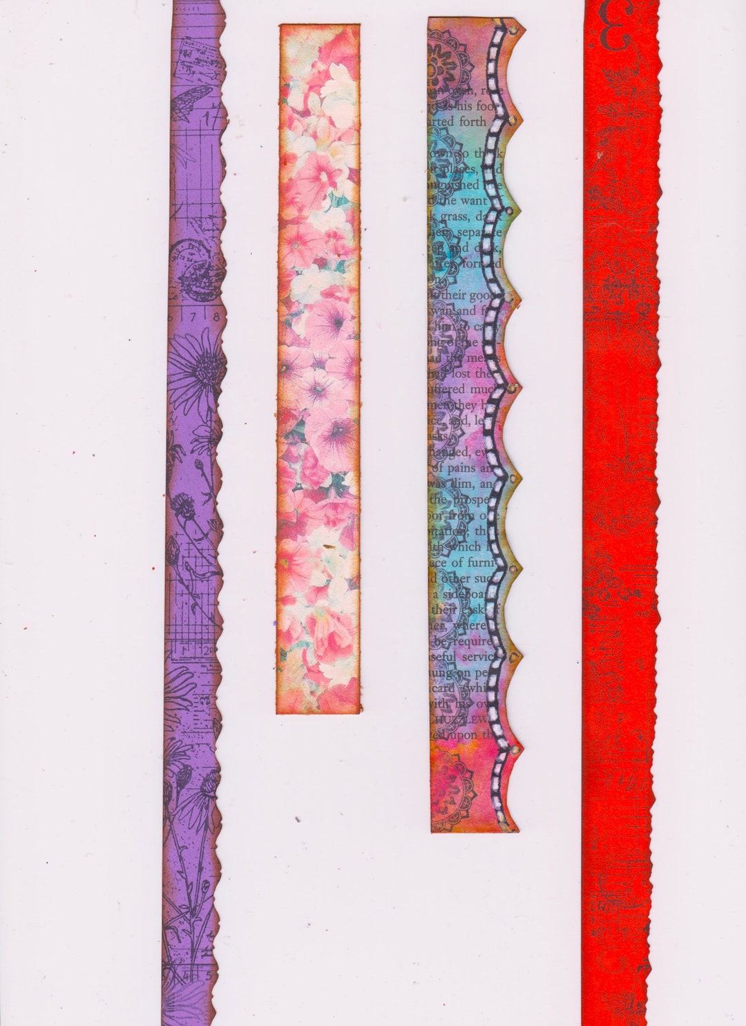 Journal Borders, Ephemera, Printable Borders, Original Art Borders ...