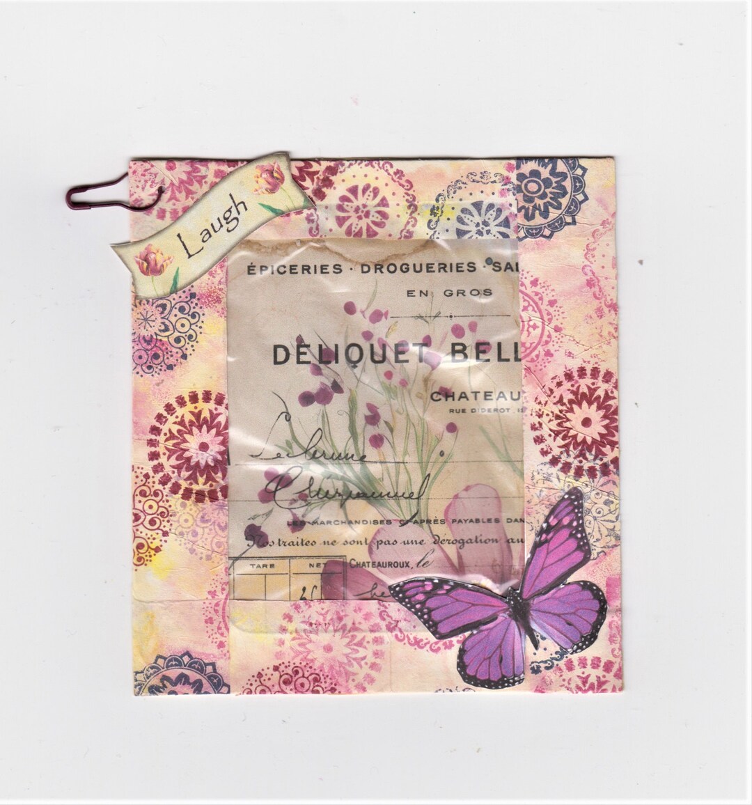 Window Hanging Tags, Window Tags, Journal Ephemera, Scrapbooking ...