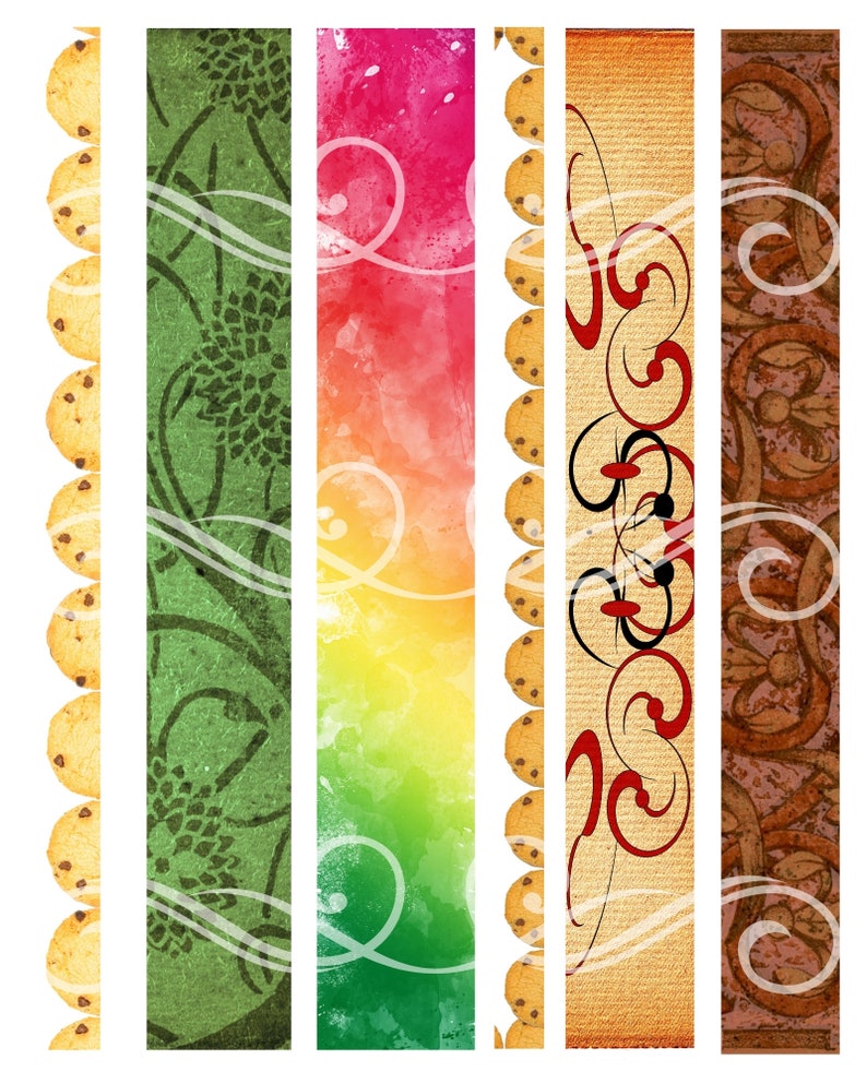 Decorative Page Borders, Printable Borders, Digital Page Borders ...