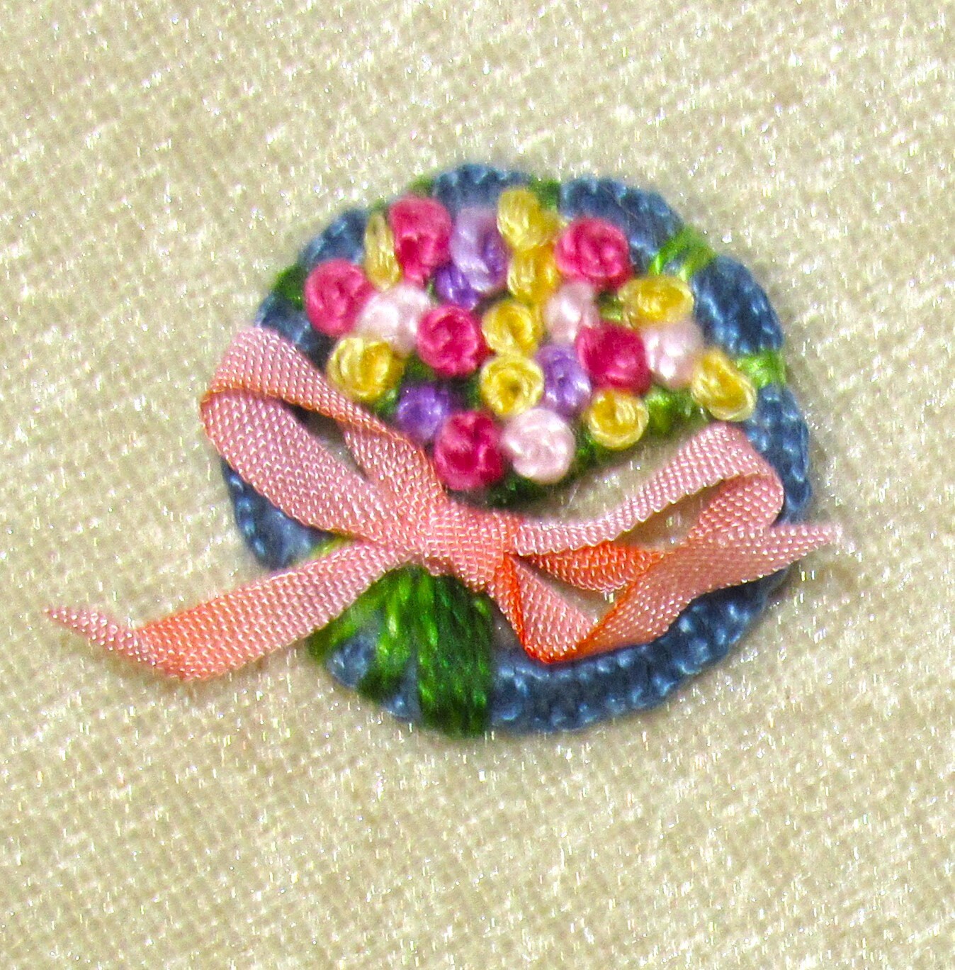 Handmade Thread Buttons, Handwoven Fiber Buttons, Needle Woven Buttons ...