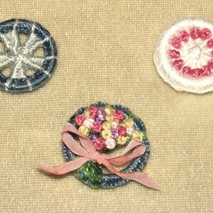 Handmade Thread Buttons, Handwoven Fiber Buttons, Needle Woven Buttons ...