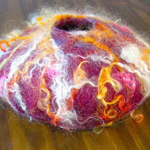 Hand Felted Wool Vessel, Handmade Wool Art Object, Home Decor, Office ...