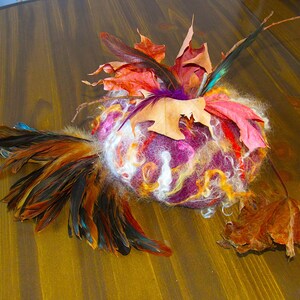 Hand Felted Wool Vessel, Handmade Wool Art Object, Home Decor, Office ...