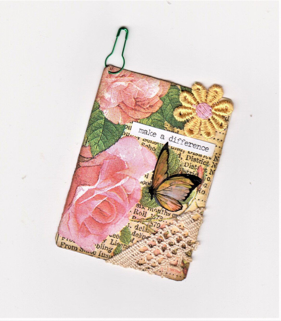 Altered Playing Card, Hanging Tag, Embellished Card, Altered Tags ...