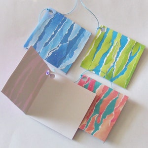 Collage Gift Tags, Gift Tags, Hand Made Gift Tags, Art Tags, Art Cards ...