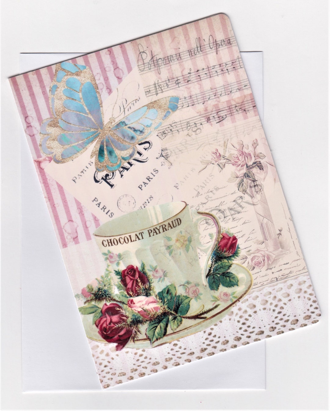 Handmade Cards, Collage Cards, Mixed Media Cards, Hand Made Cards, Note ...