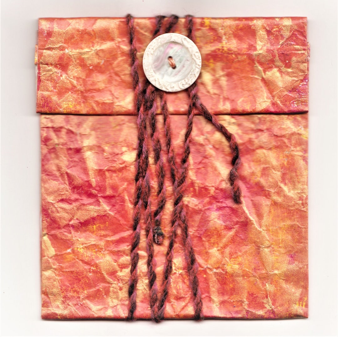 Handmade Gift Bags, Momigami Gift Pouches, Fabric Paper, Paper Fabric ...