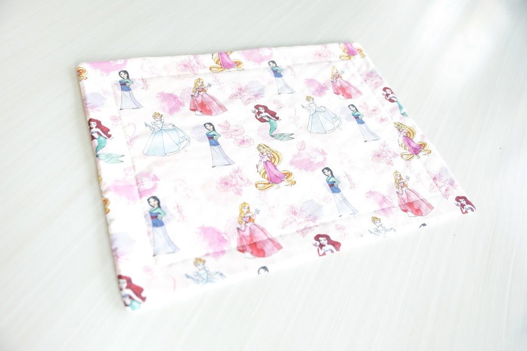 Classic Disney Princess Quilted Placemat | Girls Princesses Placemat ...