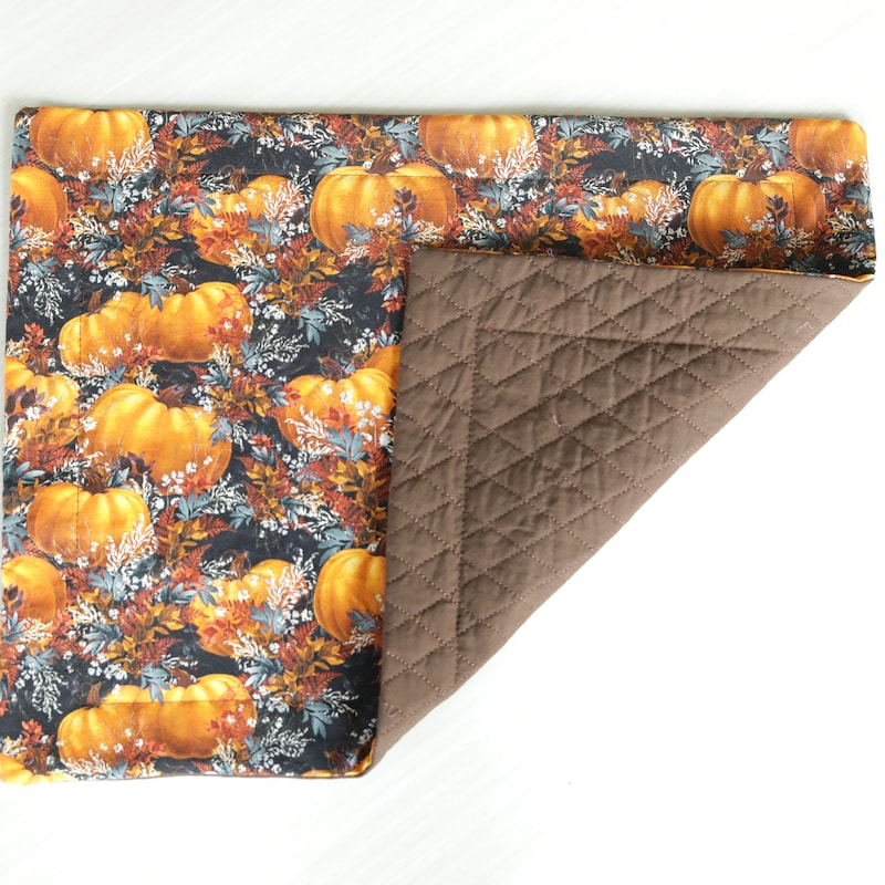 Pumpkin Placemat - Etsy