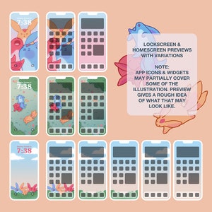 FFXIV: Daily Carbuncles - Lock & Home Screen Wallpaper Pack - Etsy