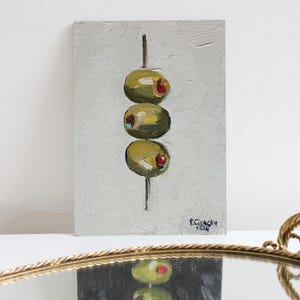 Olives Painting Kitchen Original Art French Farmhouse Decor Olive ...