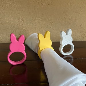Easter Bunny Rabbit Napkin Rings - Etsy