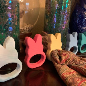Easter Bunny Rabbit Napkin Rings - Etsy